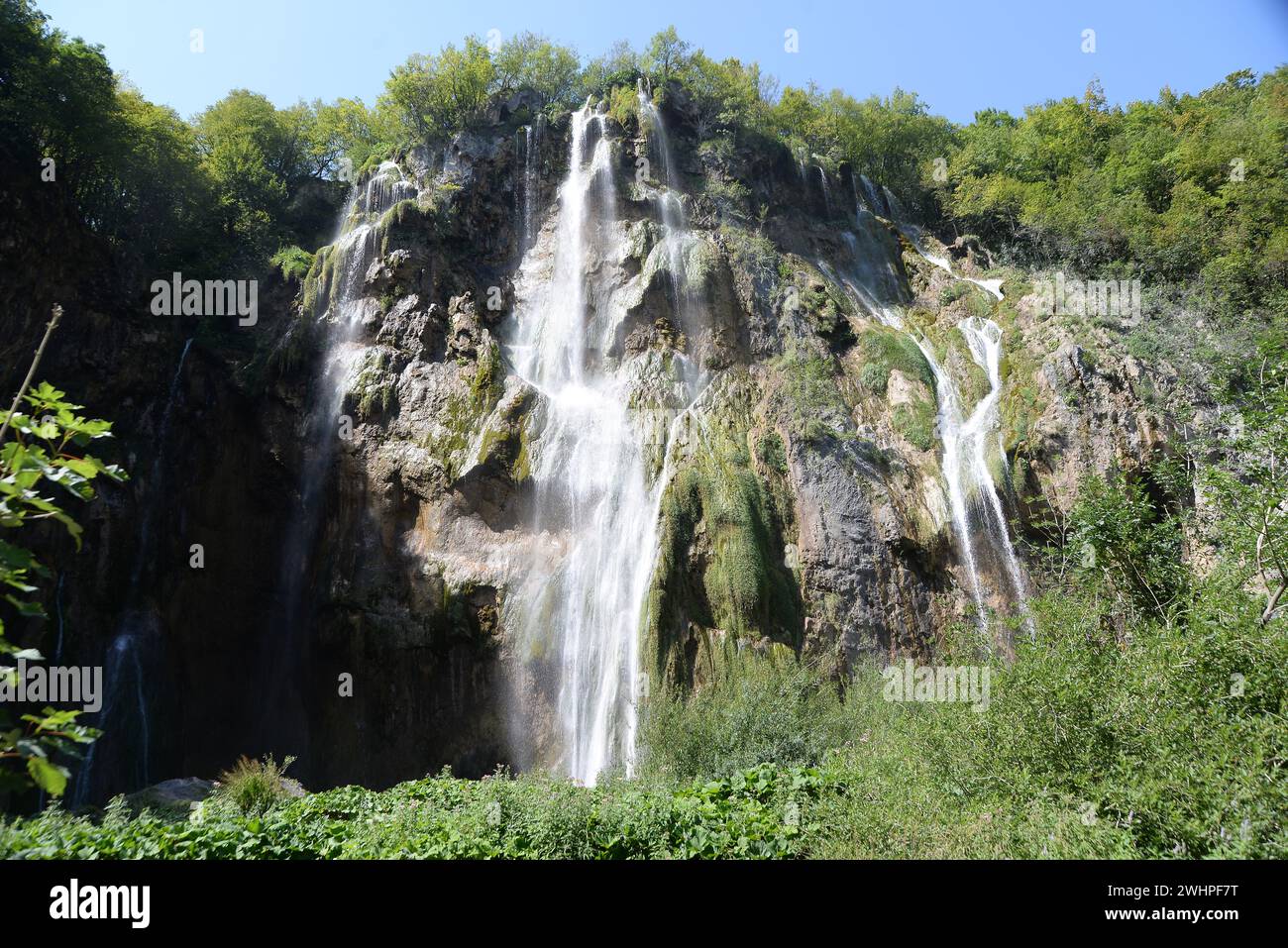 The Great Waterfall an den Plitvicer Seen Stock Photo - Alamy