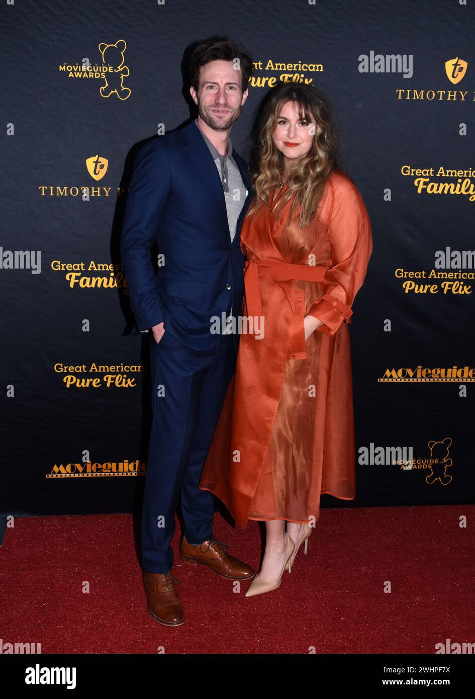 Los Angeles, California, USA 9th February 2024 Actor Jason Burkey ...