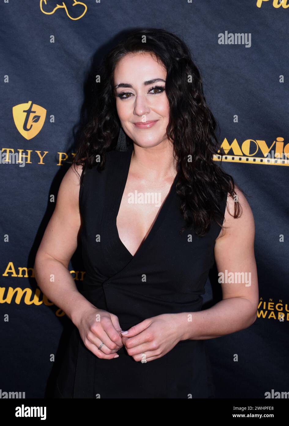 Los Angeles, California, USA 9th February 2024 Actress Micah Lynn ...