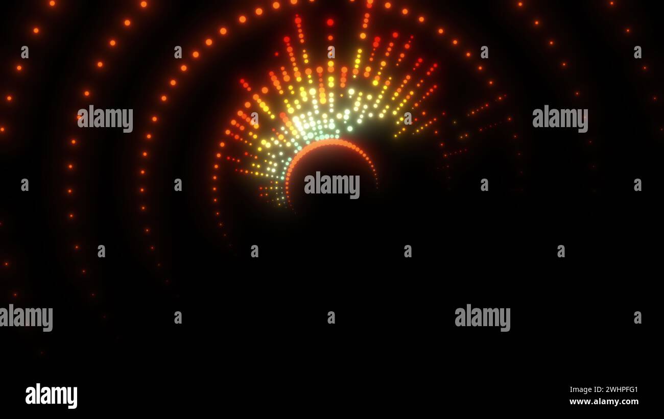 Radial splash particles. Computer generated 3d render Stock Photo - Alamy