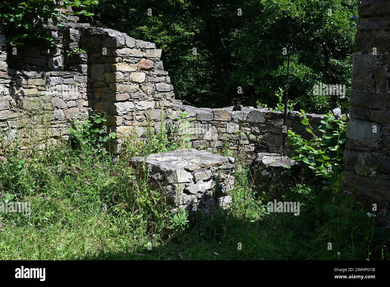 Church castle ruin Gossam, Austria Stock Photo - Alamy