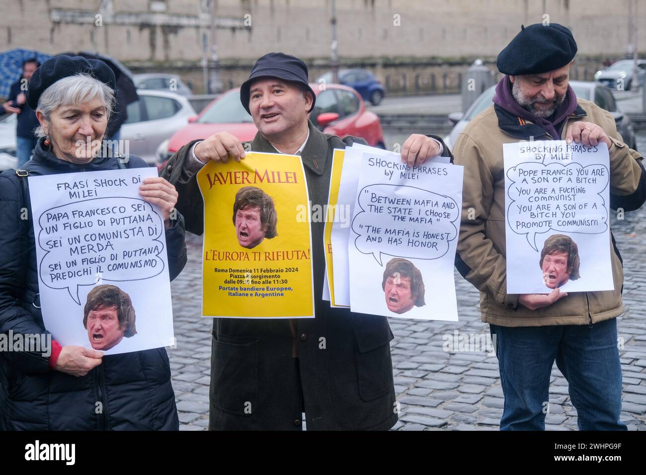 Protesta contro javier milei hi-res stock photography and images - Alamy