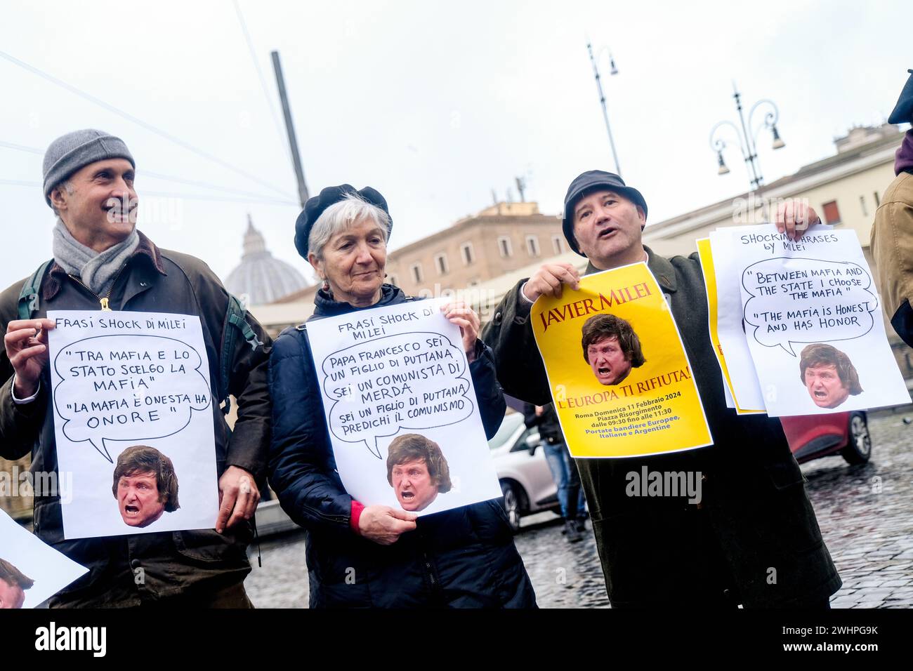 Protesta contro javier milei hi-res stock photography and images - Alamy