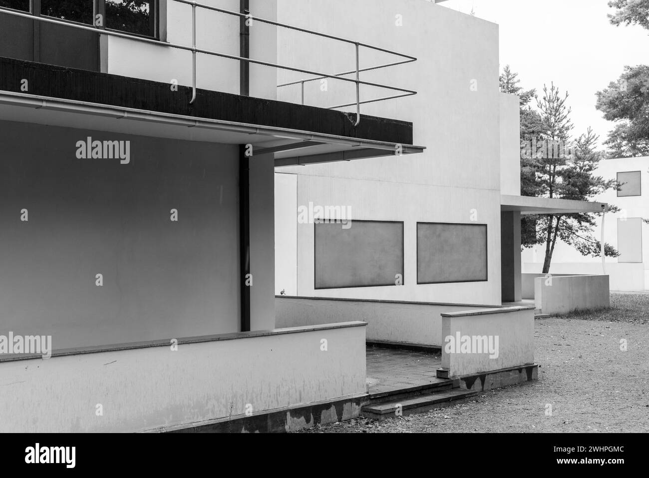 Gropius Masters' House in Dessau Stock Photo - Alamy