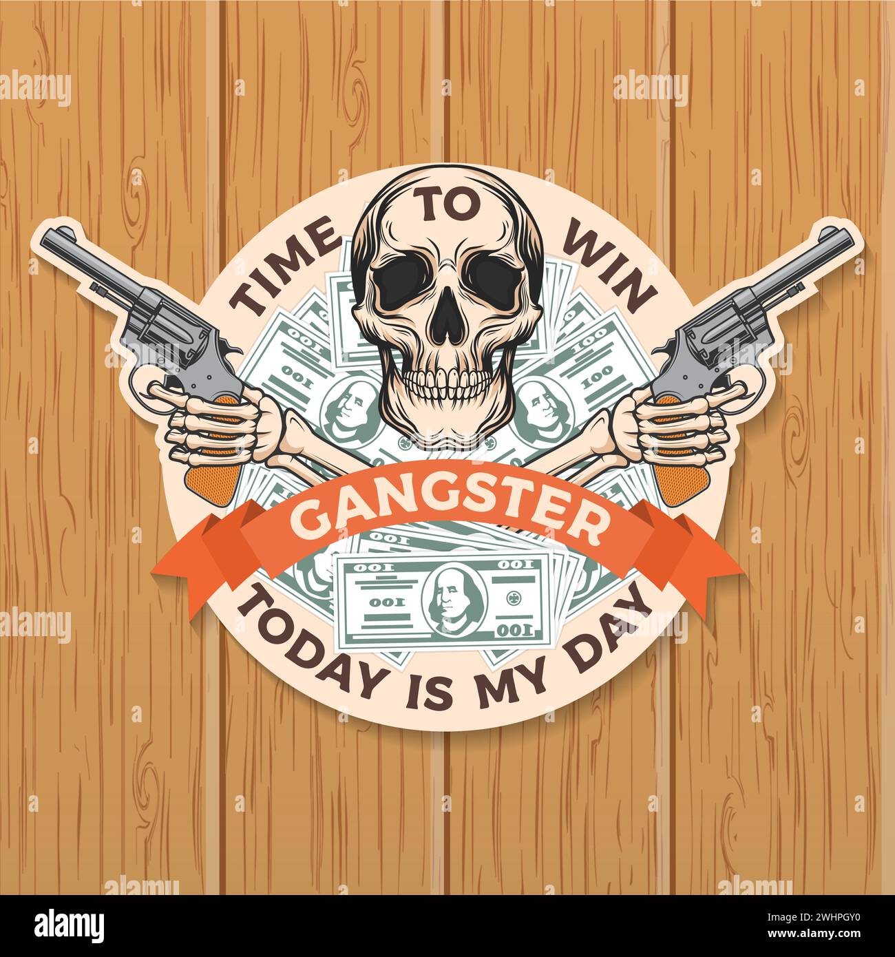 Cartoon illustration hand holding gun hi-res stock photography and ...