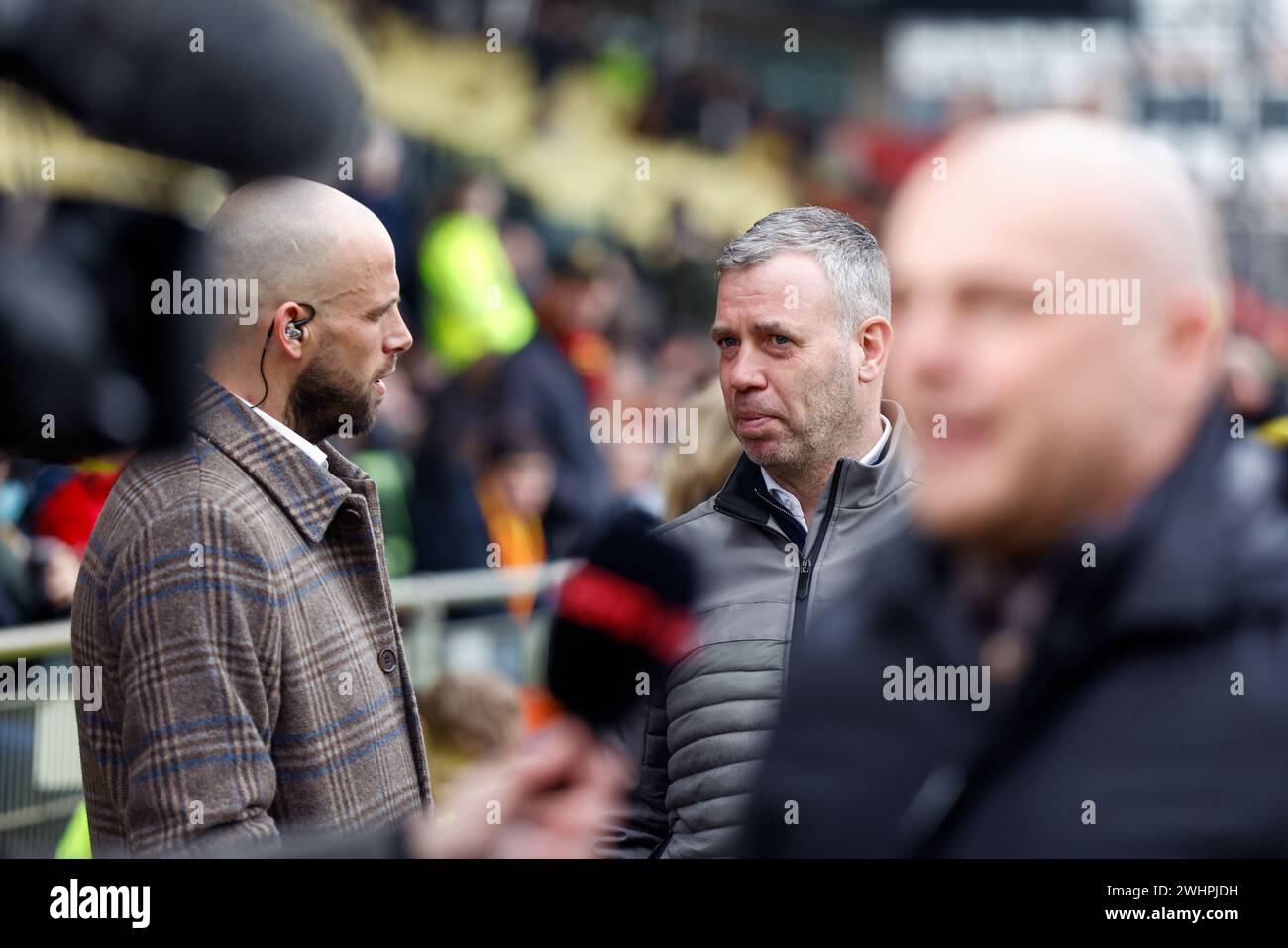 DEVENTER, 11-02-2024, stadium de Adelaarshorst, football, Dutch ...