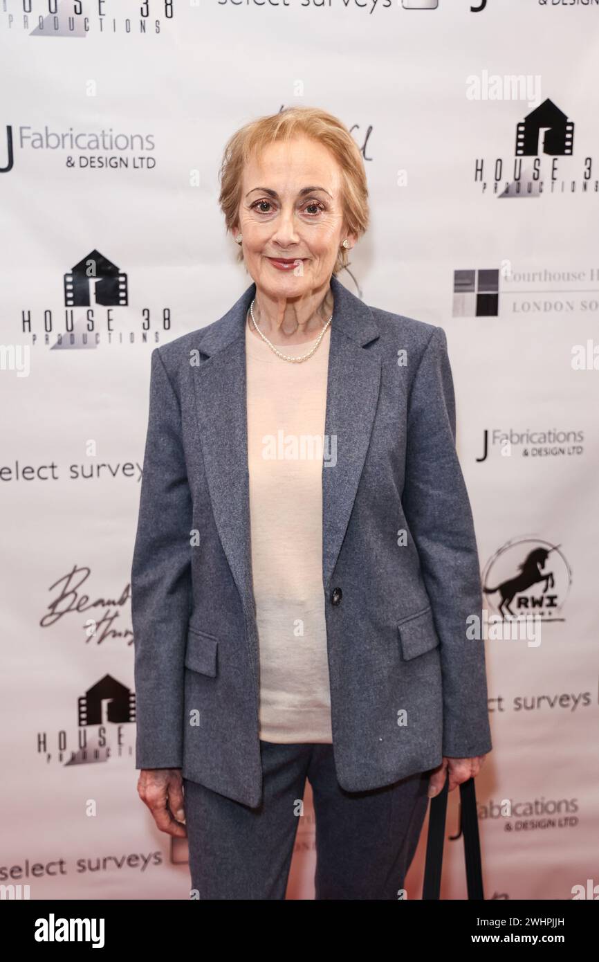 London, UK. 10th Feb, 2024. Paula Wilcox attends the "Beautiful Things ...