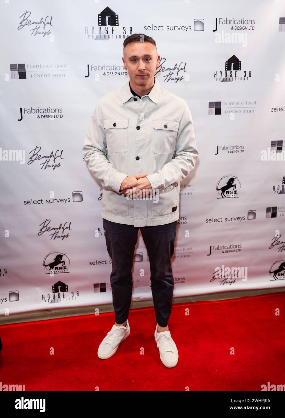 London, UK. 10th Feb, 2024. Jason Maza attends the "Beautiful Things ...