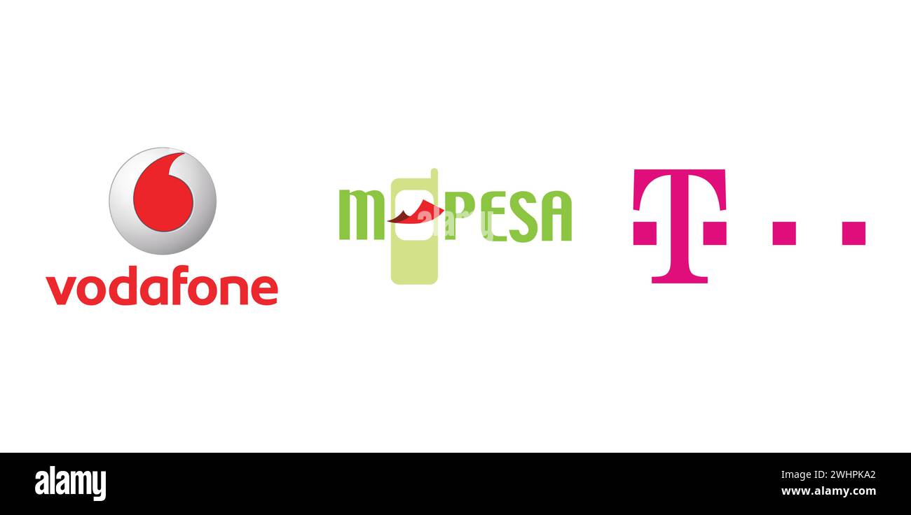 Vodafone logo Stock Vector Images - Alamy