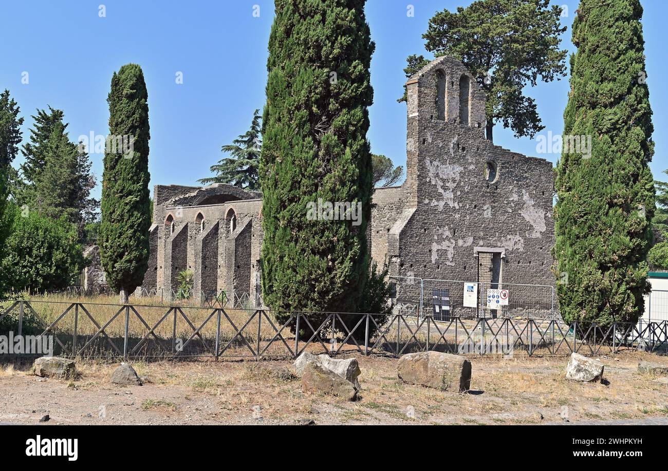 San Nicola church, Via Appia Antica, Rom, Italy Stock Photo - Alamy