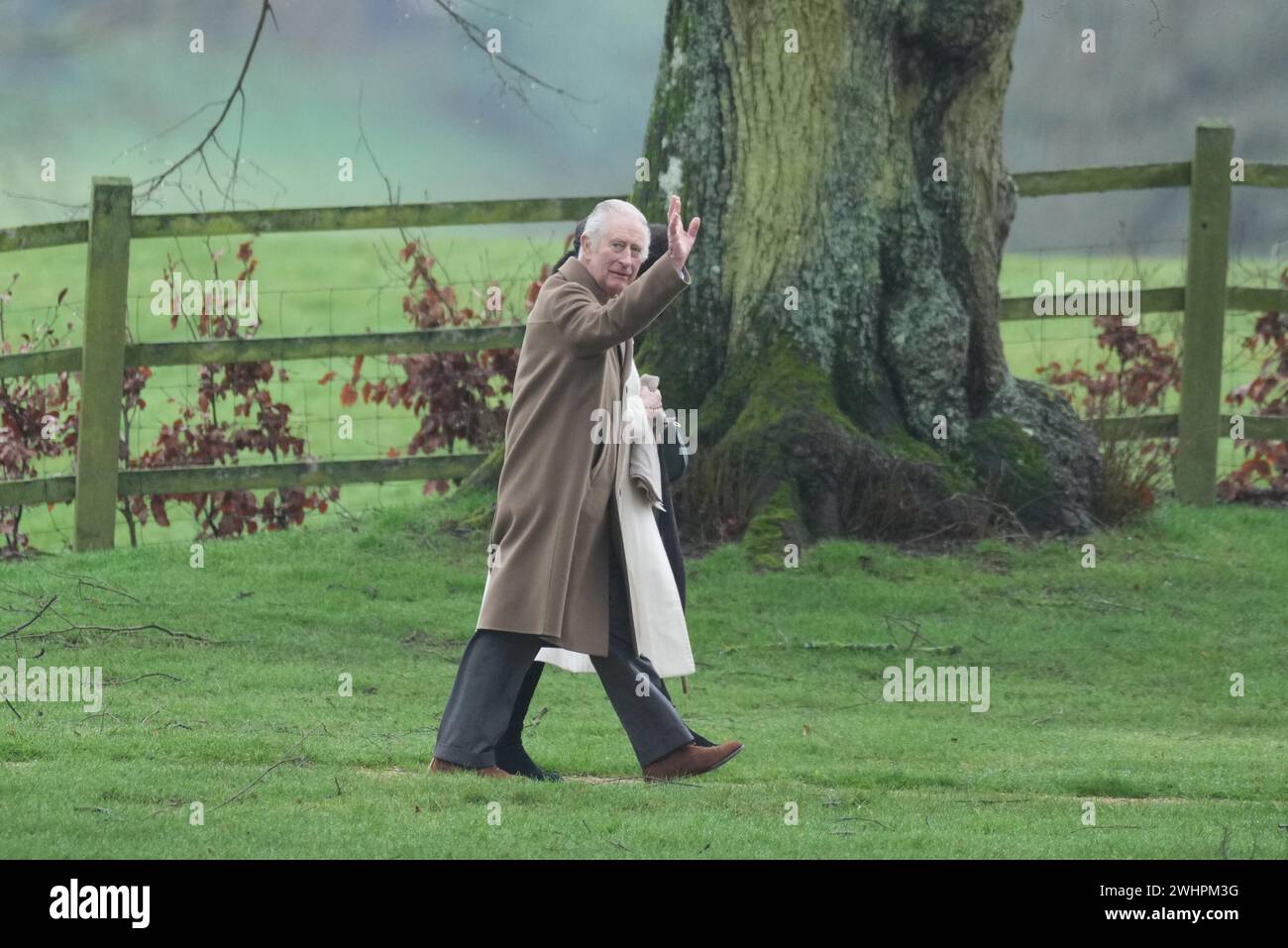 King charles iii in sandringham hi-res stock photography and images - Alamy