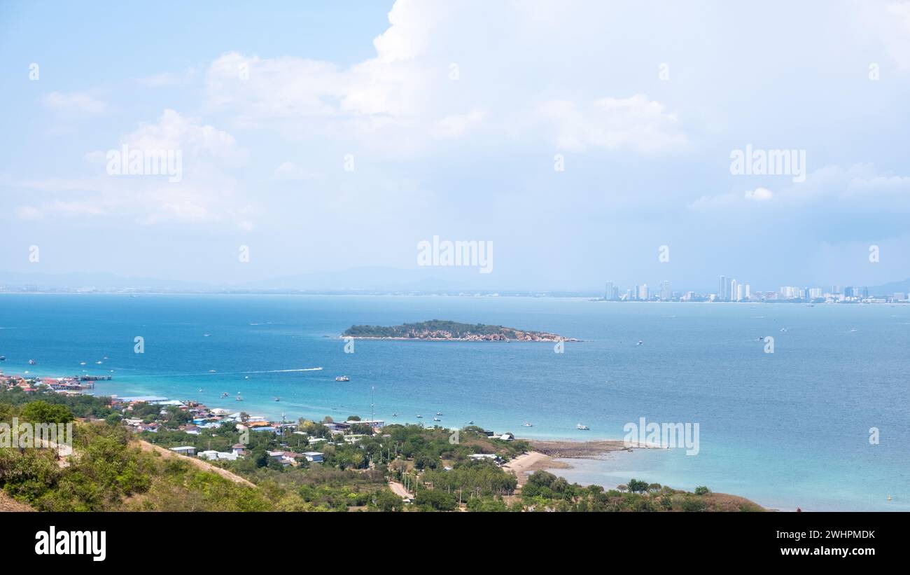Koh Larn View Point Wind Turbine ,Thailand Stock Photo - Alamy