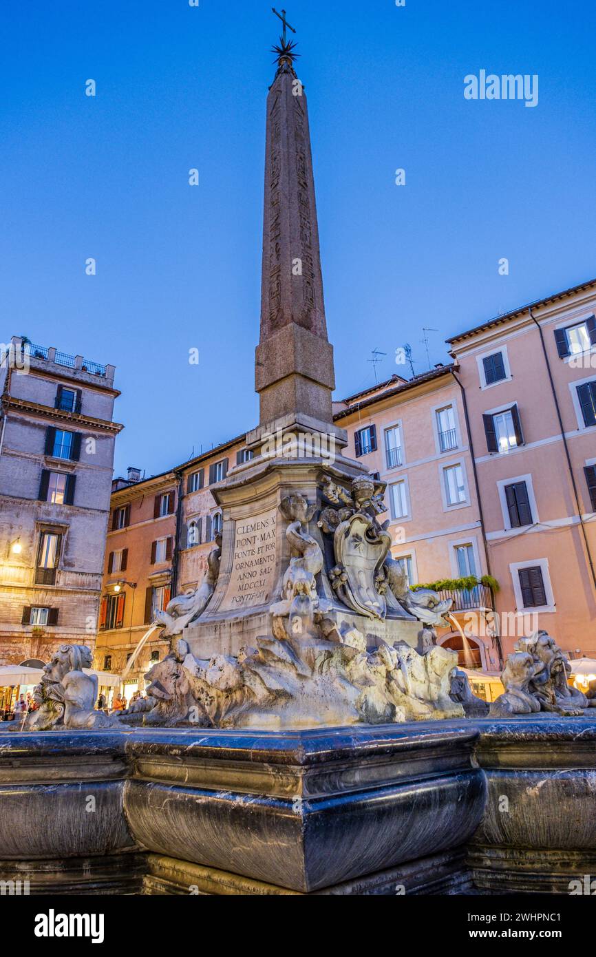 Dolphin fountain, designed by Giacomo della Porta in 1575 commissioned ...