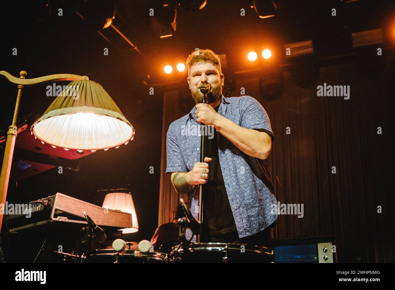 Bern, Switzerland. 10th Feb, 2024. The Swiss indie folk band The ...