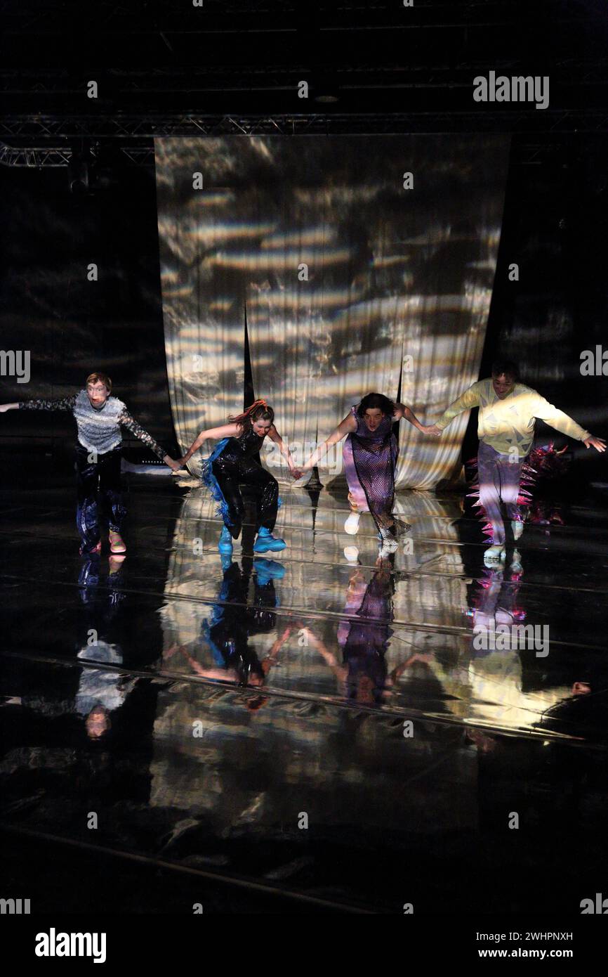 Vincent Heppner, Ilona Raytman, Salome Kießling und Andrej von Sallwitz ...