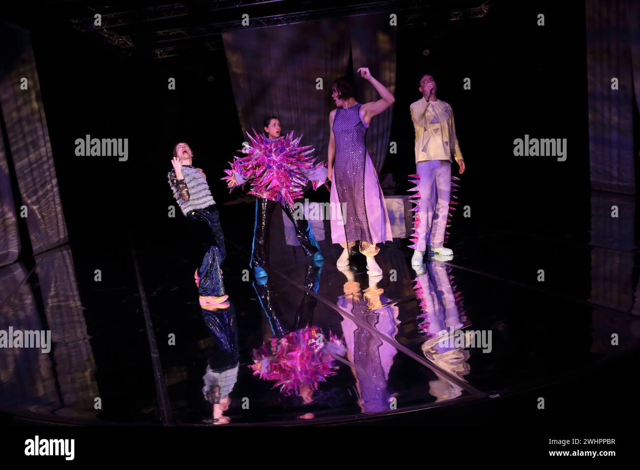 Vincent Heppner, Ilona Raytman, Salome Kießling und Andrej von Sallwitz ...