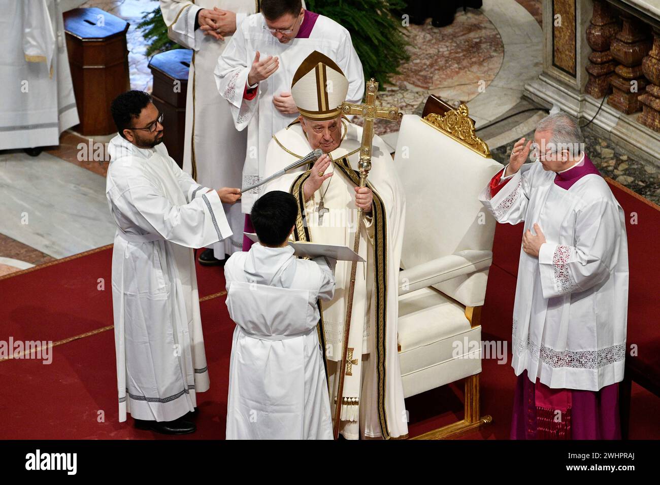 The anniversary of the apparition of the blessed virgin mary hi-res ...