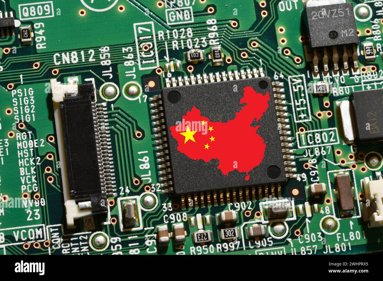 Map on a chip hi-res stock photography and images - Alamy