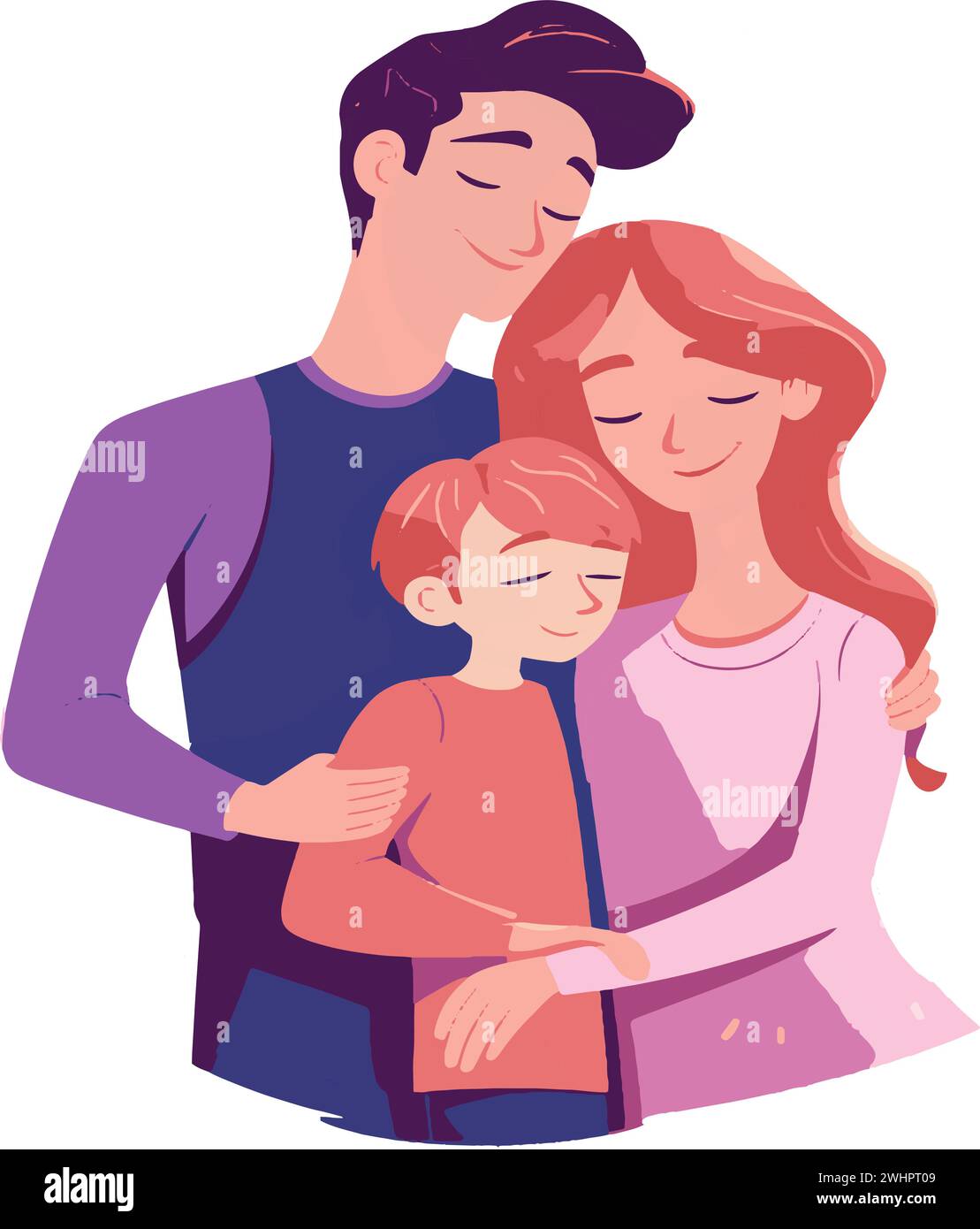 Family members people Stock Vector Images - Alamy
