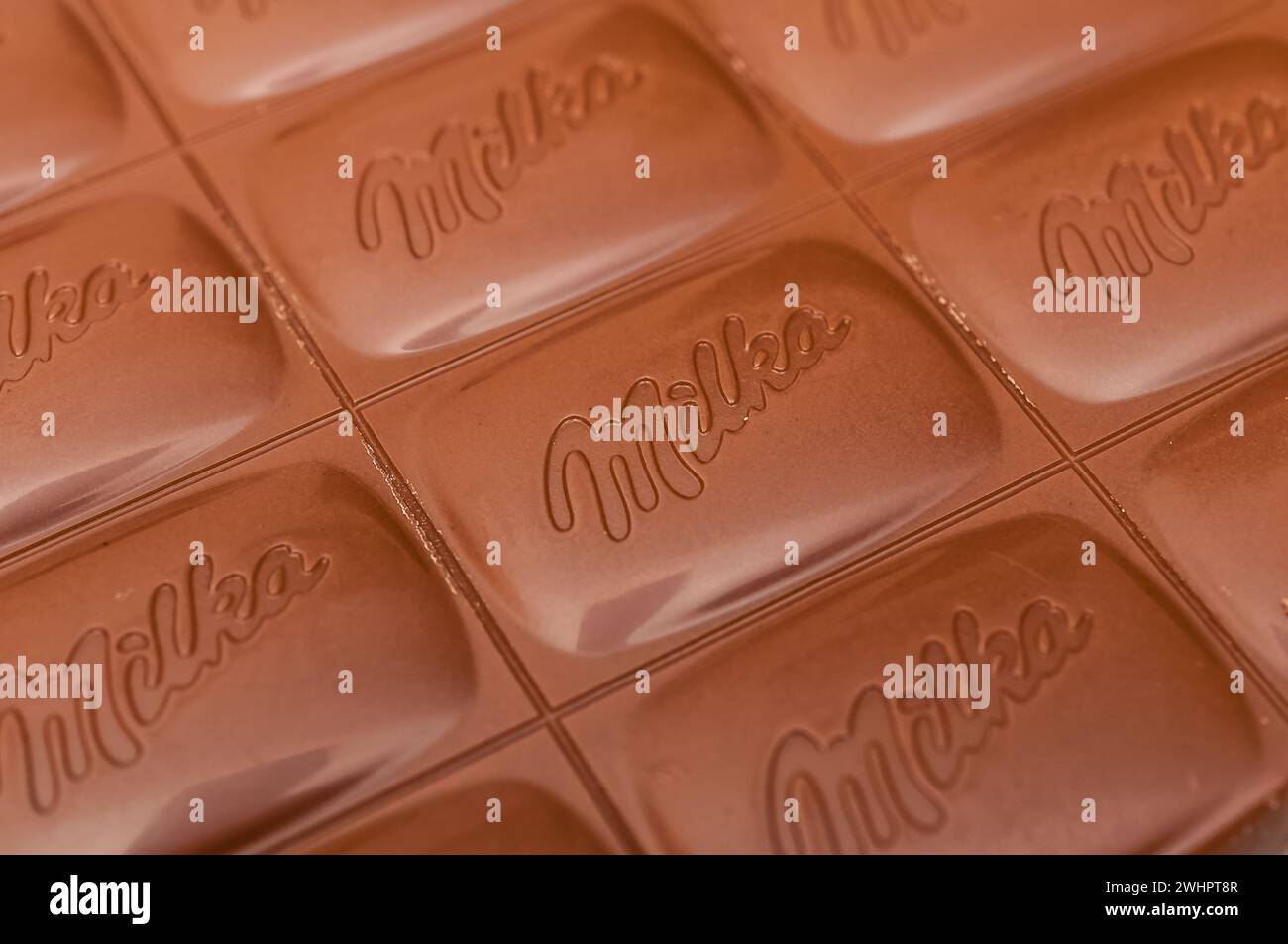 Milk chocolate from Germany Stock Photo - Alamy