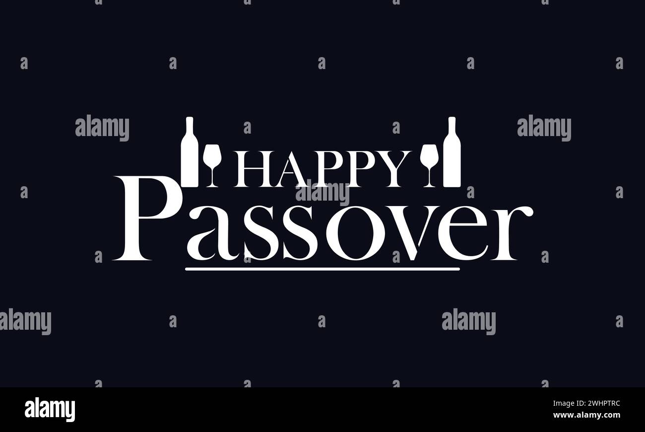 Traditional pesach jewish passover Stock Vector Images - Alamy