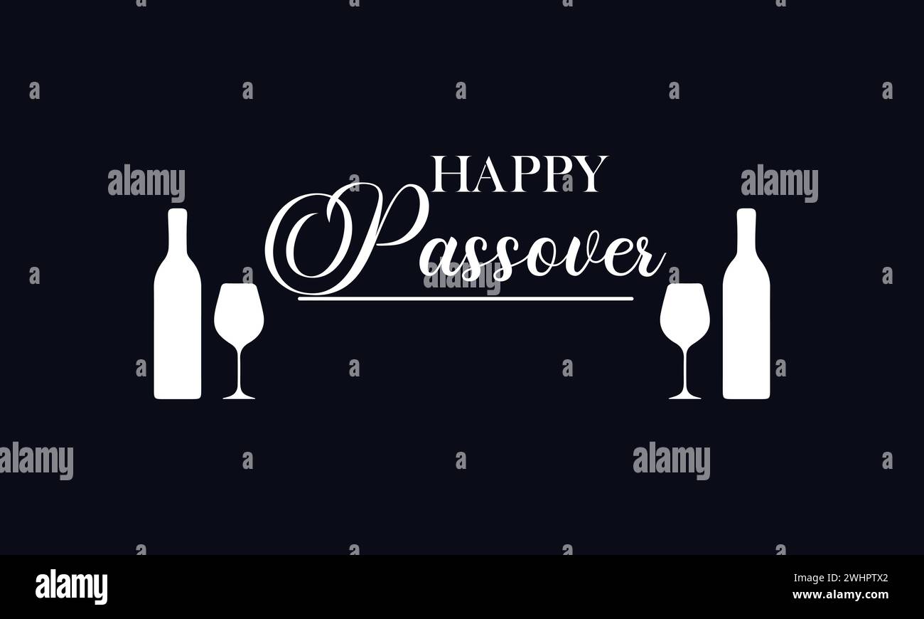 Traditional pesach jewish passover Stock Vector Images - Alamy