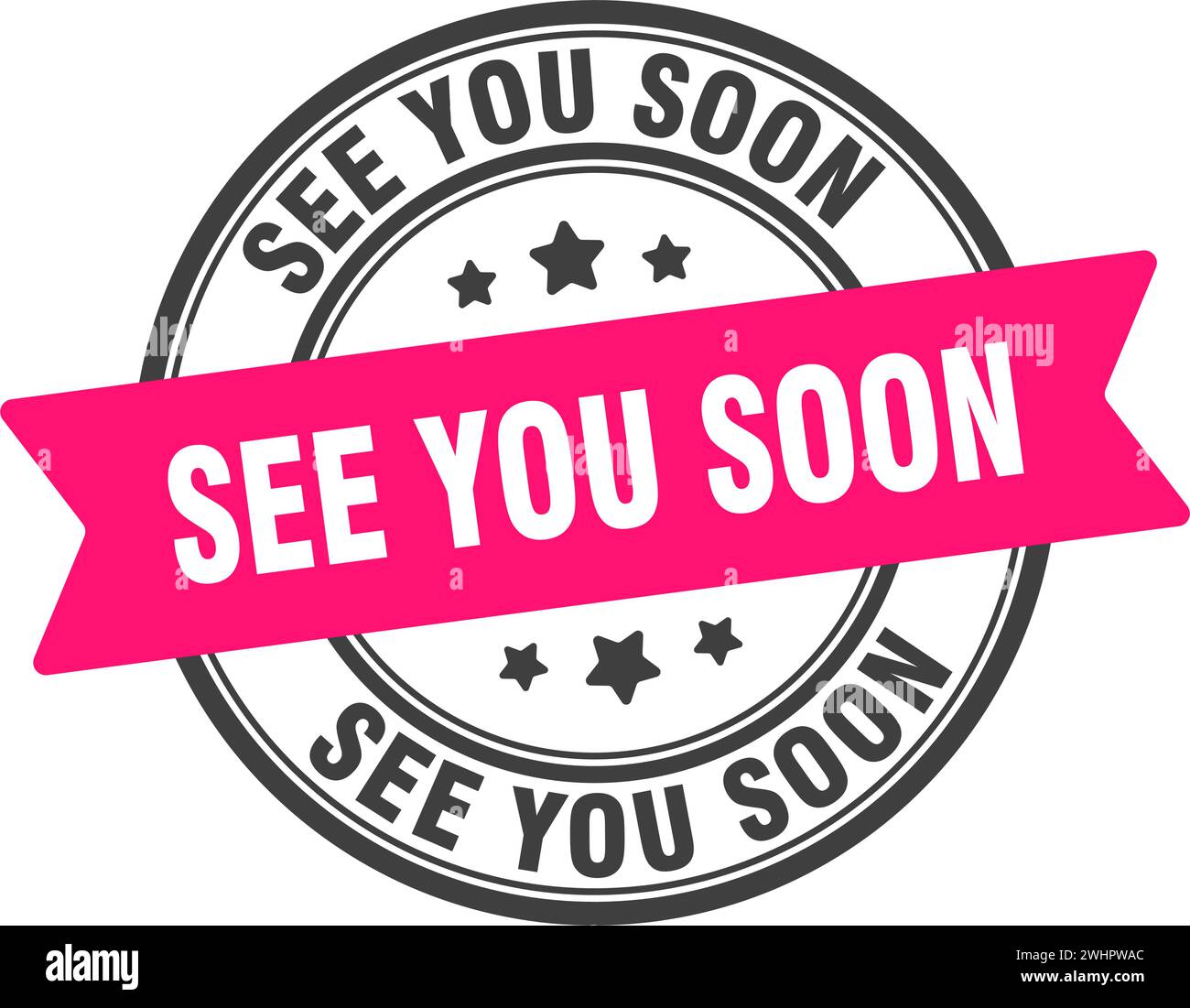 See you soon seal hi-res stock photography and images - Alamy