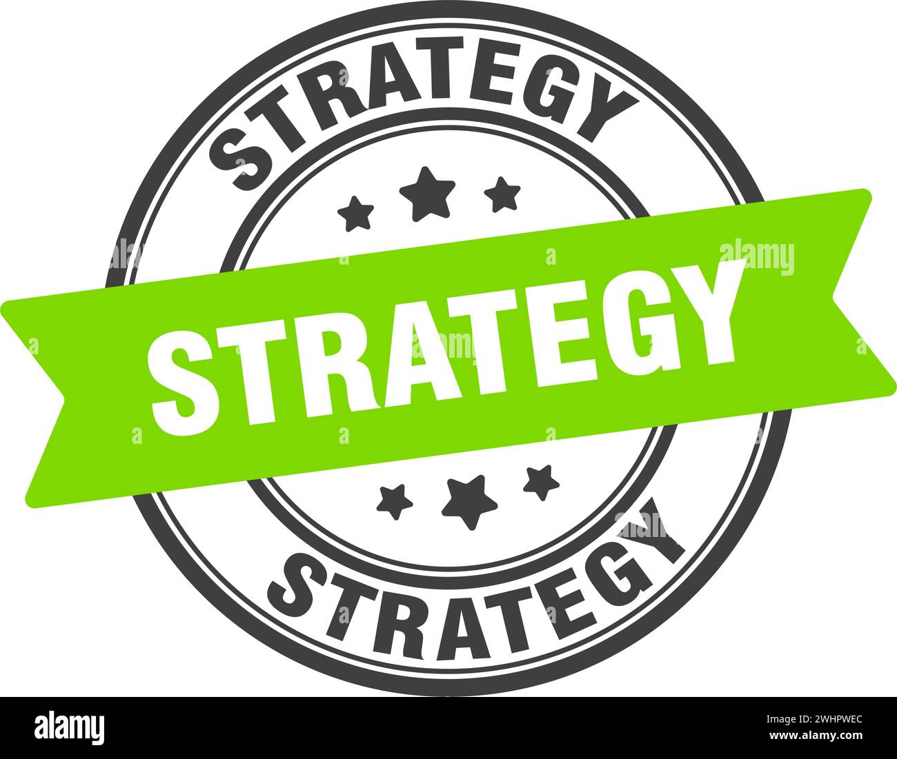 strategy stamp. strategy round sign. label on transparent background ...