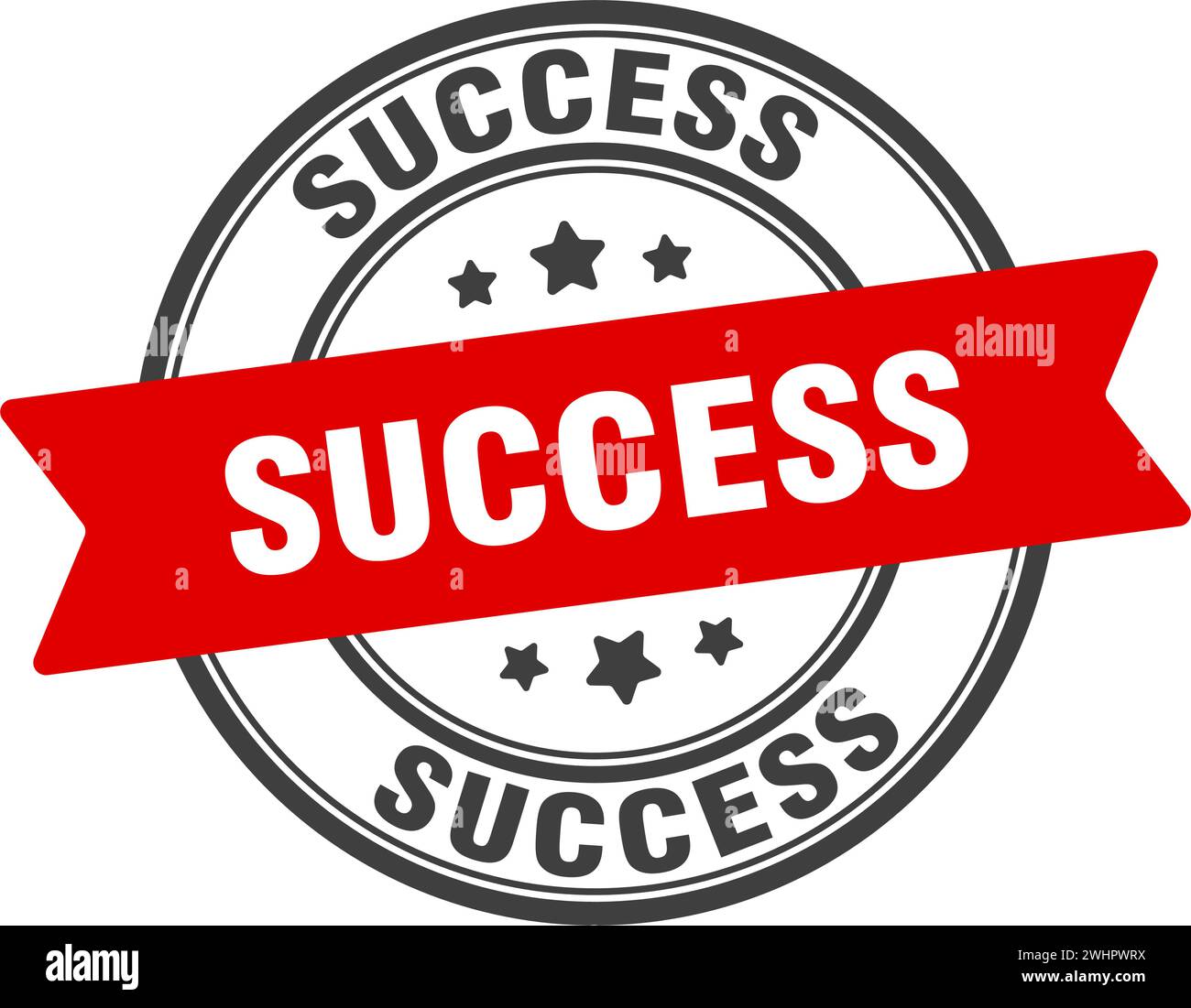 success stamp. success round sign. label on transparent background ...