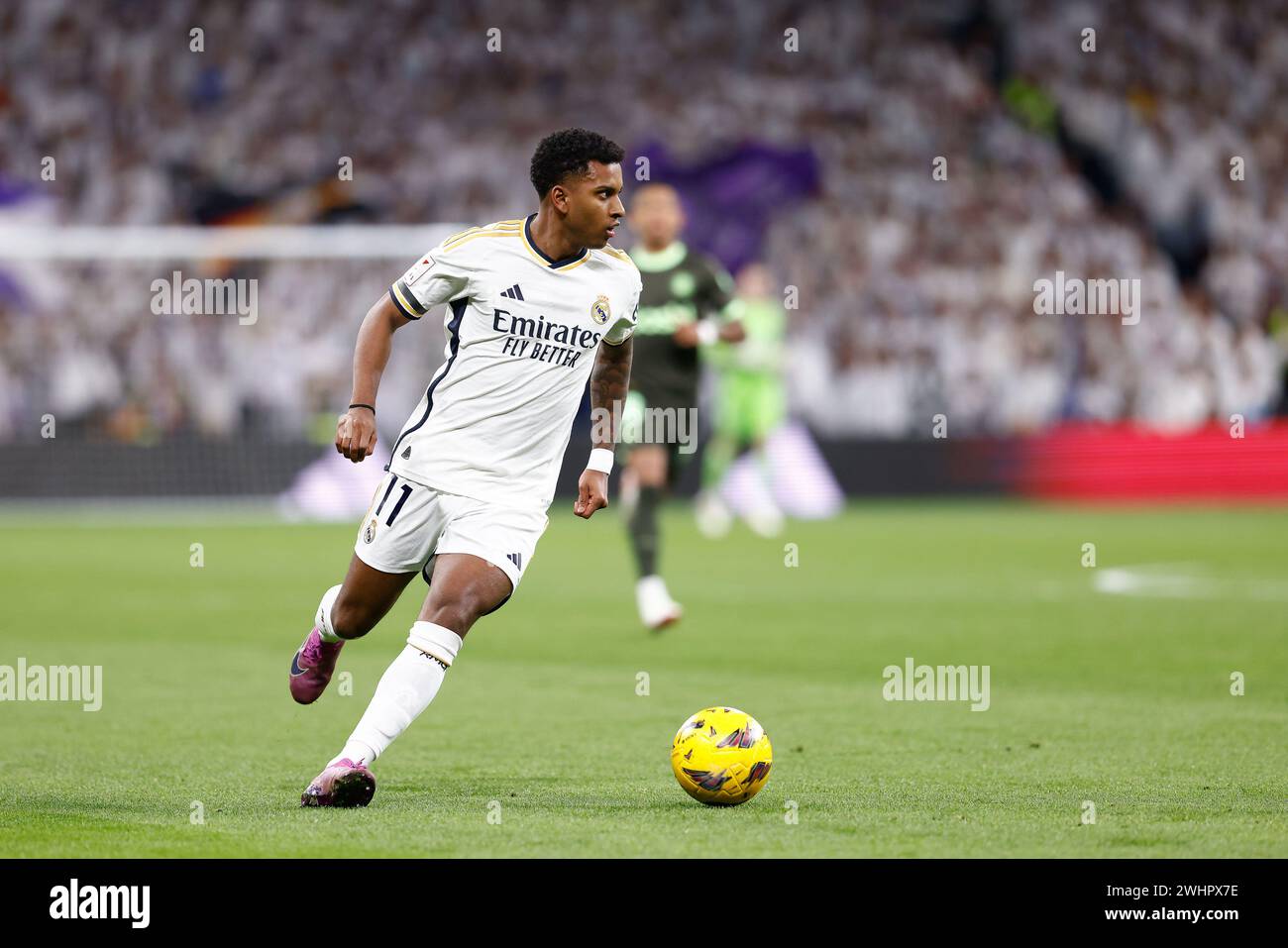 Rodrygo Goes of Real Madrid during the Spanish championship La Liga ...