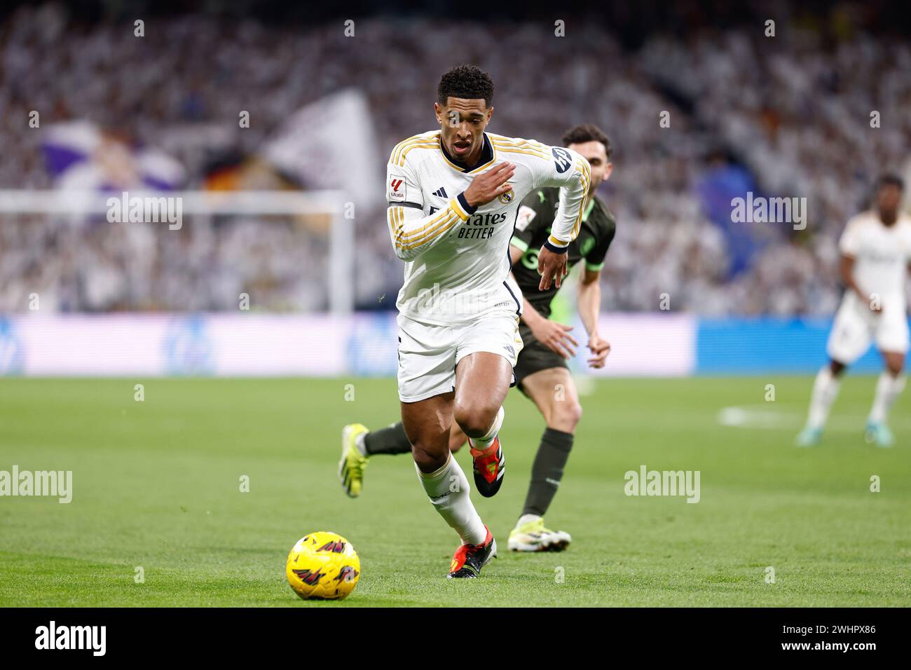 Jude Bellingham of Real Madrid during the Spanish championship La Liga ...