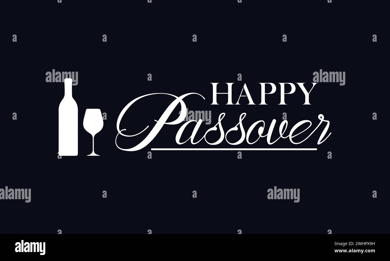Traditional pesach jewish passover Stock Vector Images - Alamy