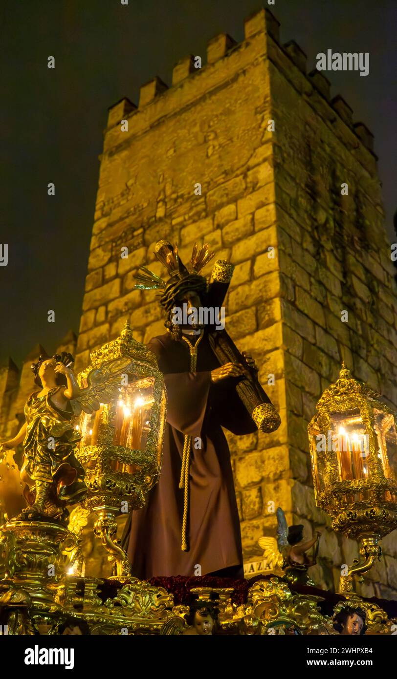 Procession of Jesus of the Great Power in the Holy Week of Seville ...
