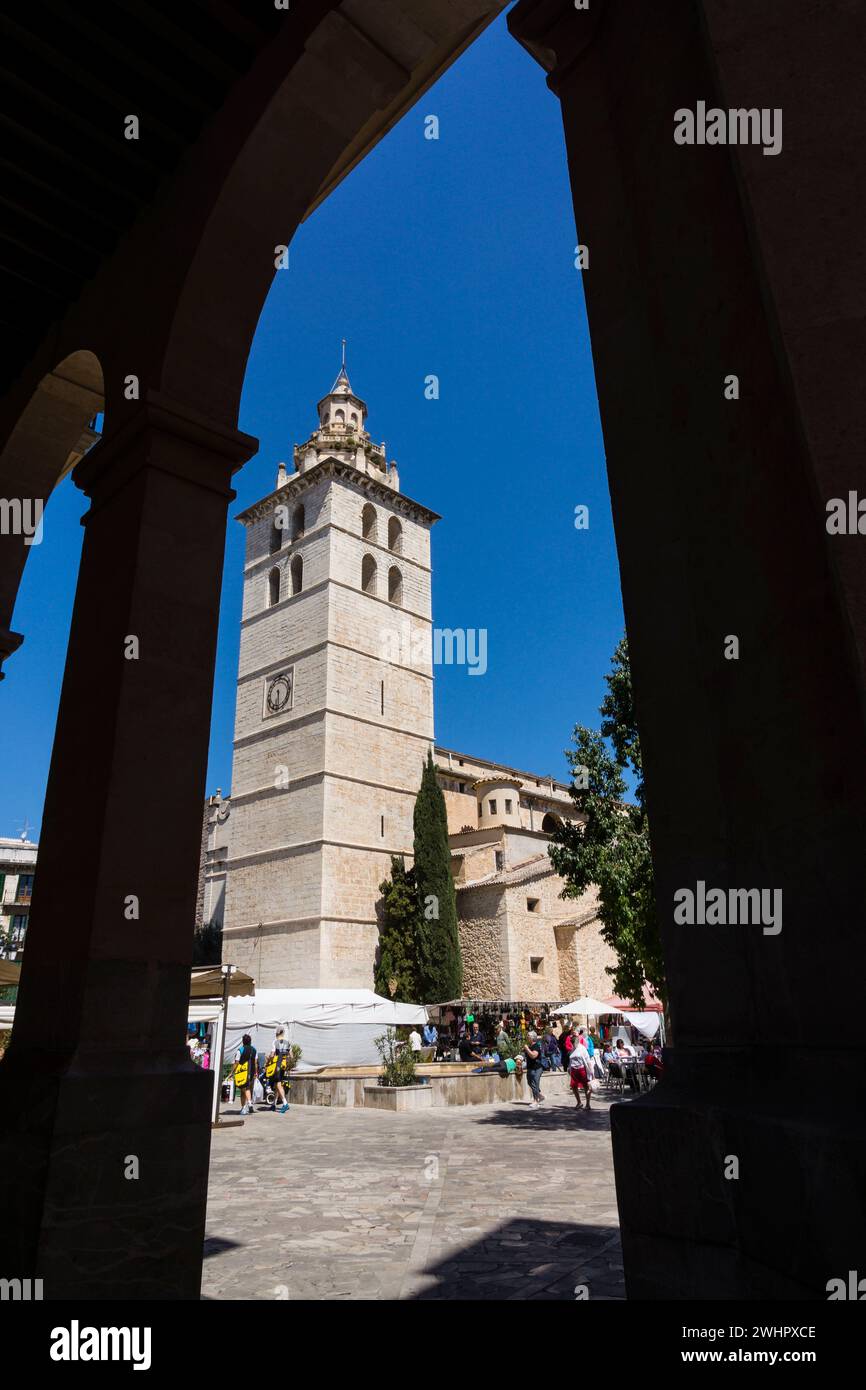 Iglesia de Santa MarÃ­a la Mayor Stock Photo - Alamy