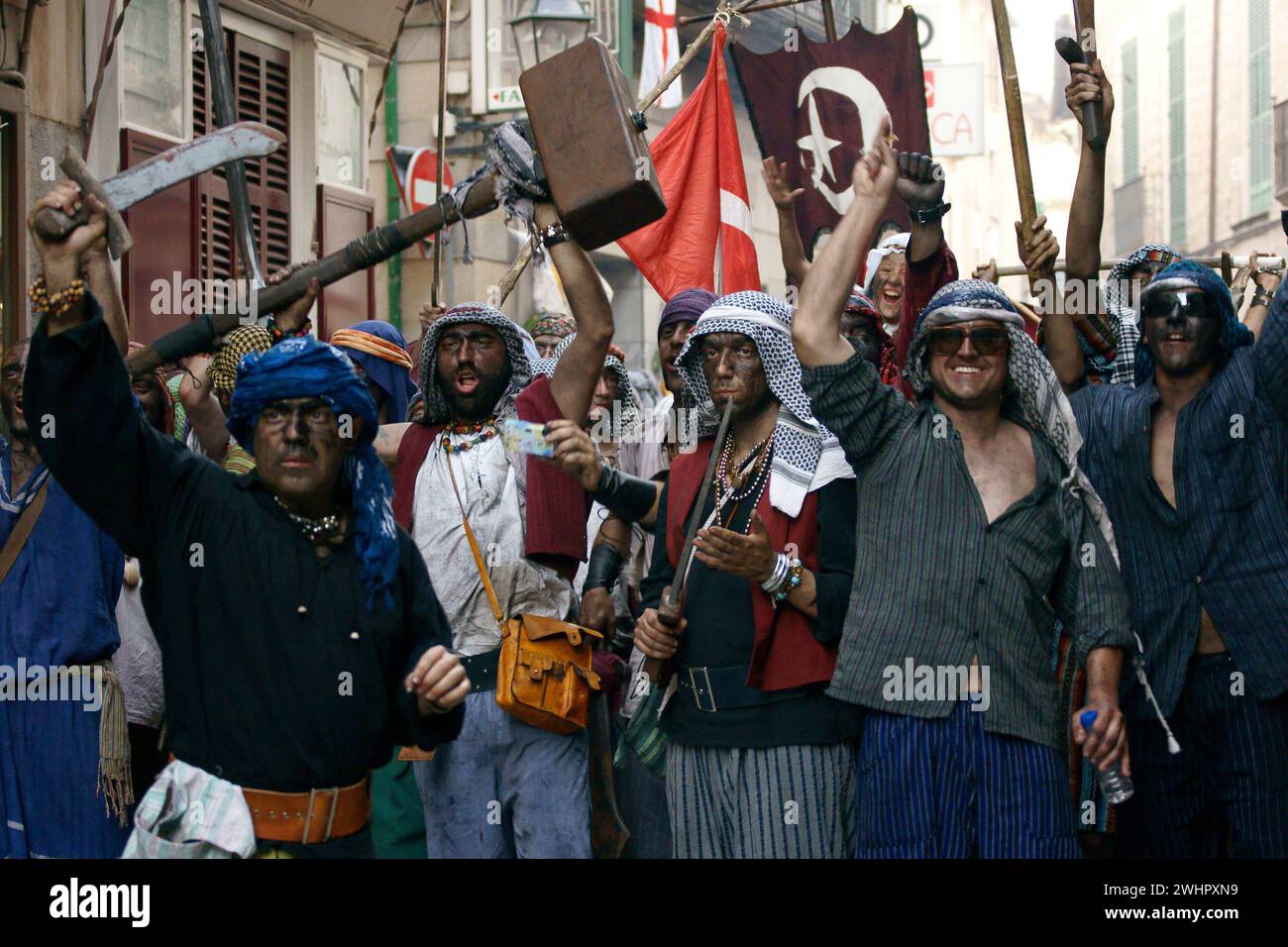 Moros y cristianos Stock Photo - Alamy