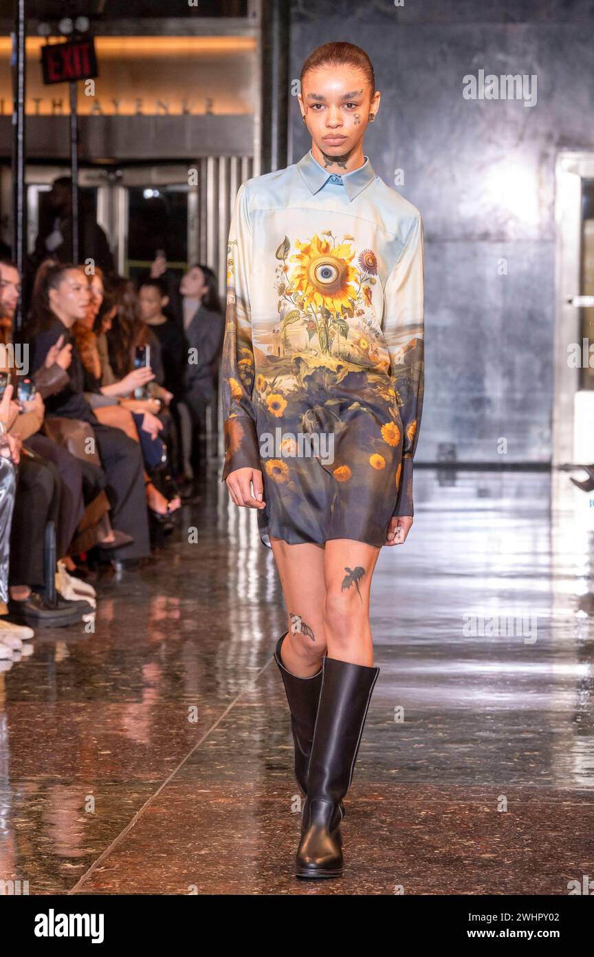 New York, New York, USA. 10th Feb, 2024. (NEW) Mones - Runway ...