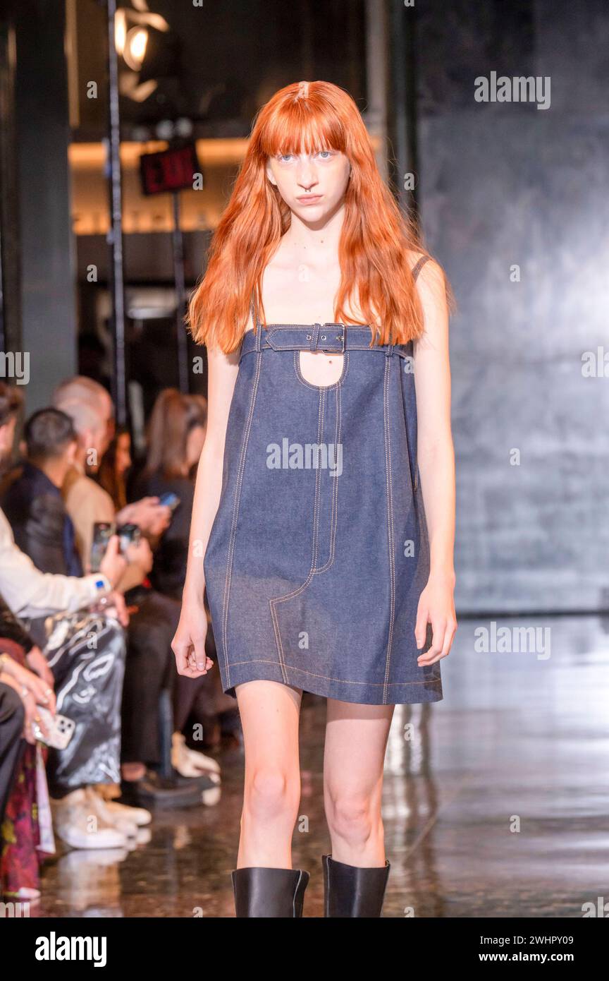 New York, New York, USA. 10th Feb, 2024. (NEW) Mones - Runway ...