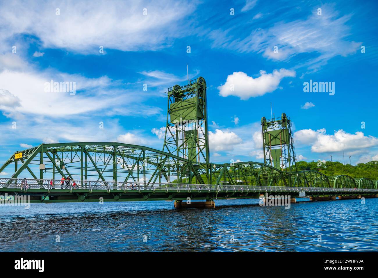 The Stillwater Lift Bridge in Stillwater, Minnesota Stock Photo - Alamy