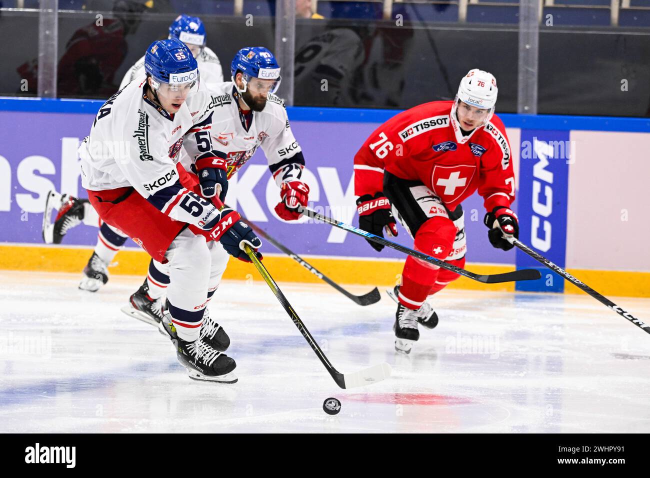 The Czech Republic's Mikulas Hovorka, the Czech Republic's Martin ...