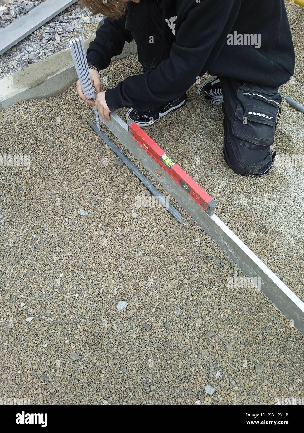 Tape measure or measuring tape Stock Photo - Alamy