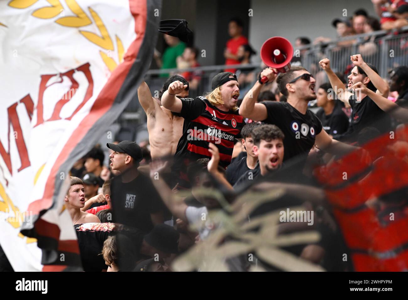 11th February 2024; CommBank Stadium, Sydney, NSW, Australia: A-League ...