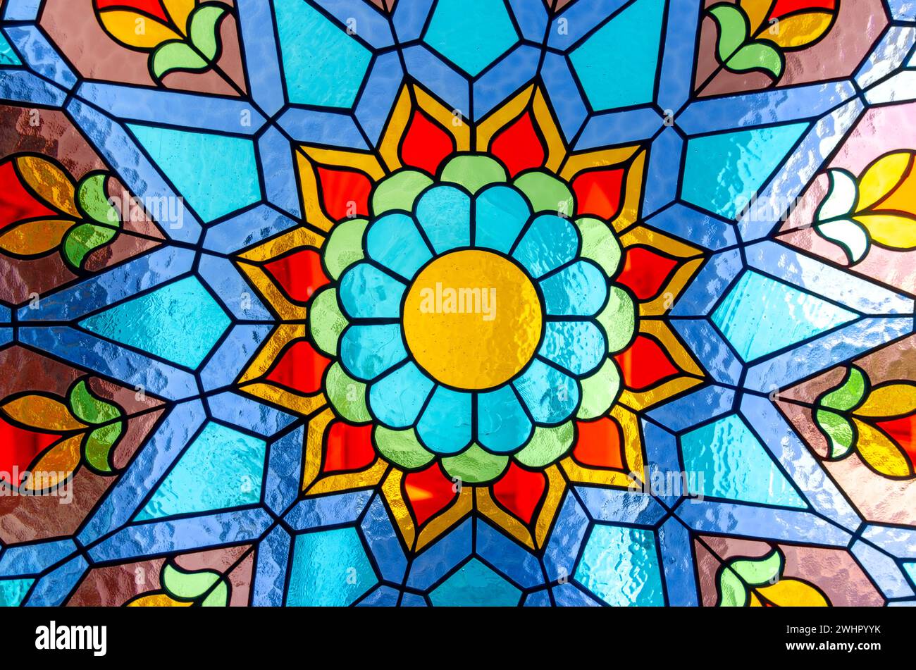 Colored glass windows hi-res stock photography and images - Alamy