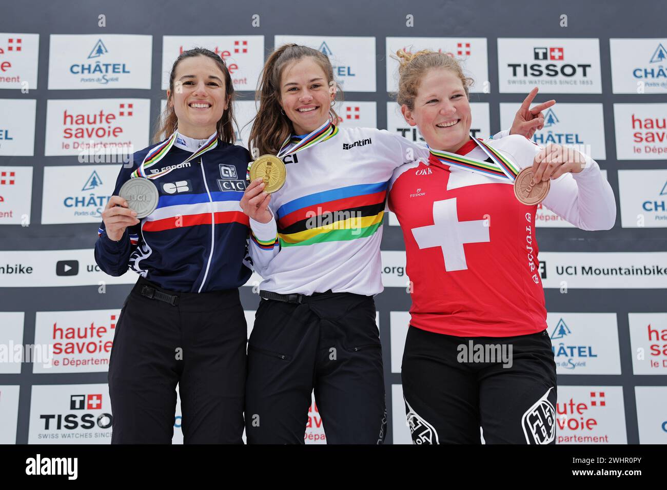 Picture by Alex Whitehead/SWpix.com - 11/02/2024 - Cycling - 2024 UCI ...