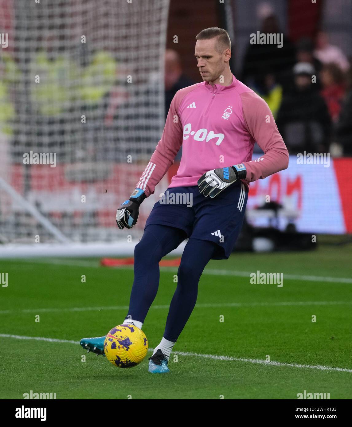 The City Ground, Nottingham, UK. 10th Feb, 2024. Premier League ...