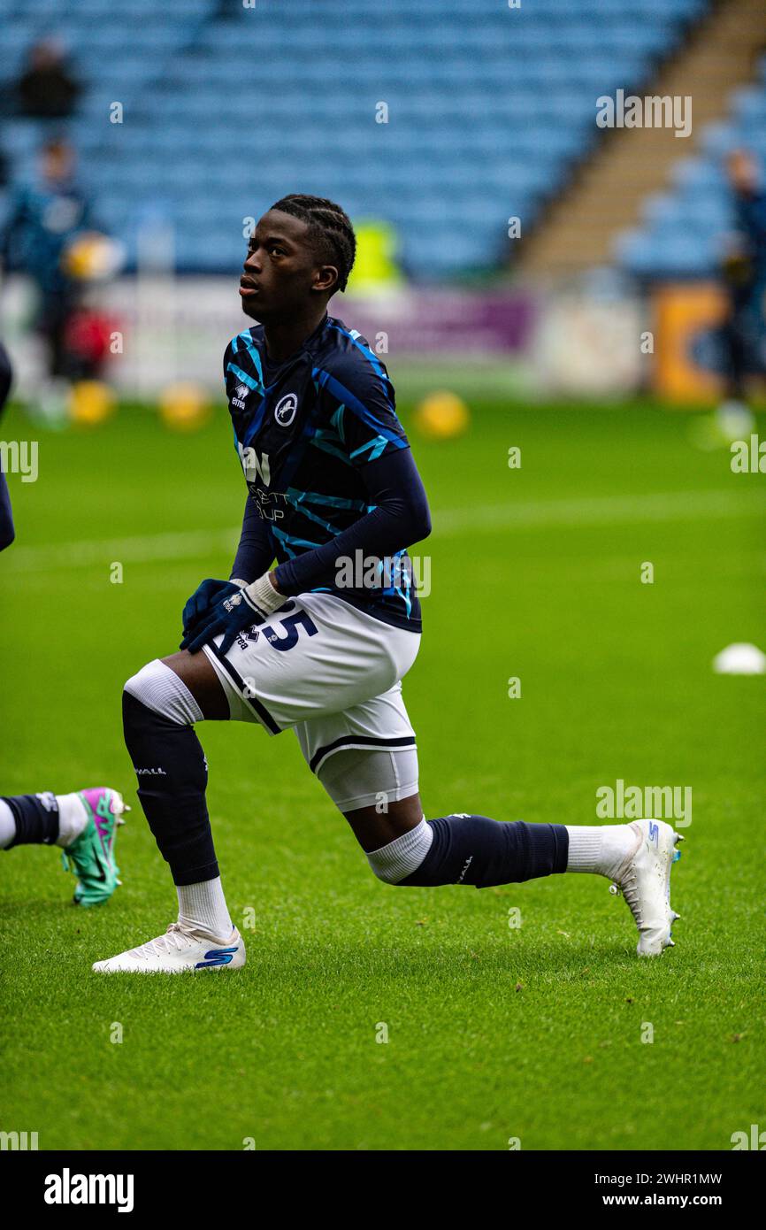 11th February 2024; Coventry Building Society Arena, Coventry, England ...