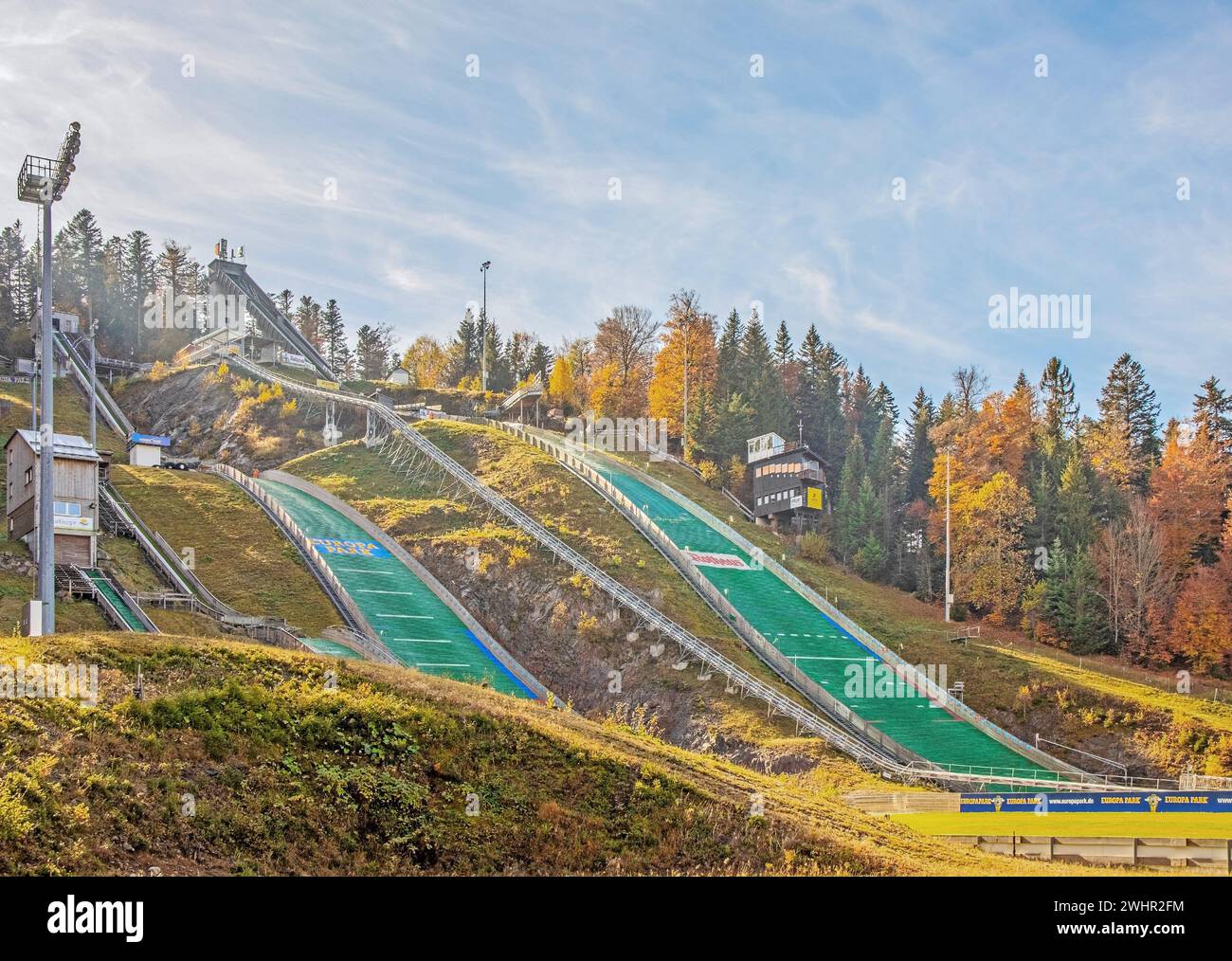 Hinterzarten ski jump Breisgau-Hochschwarzwald district Stock Photo - Alamy
