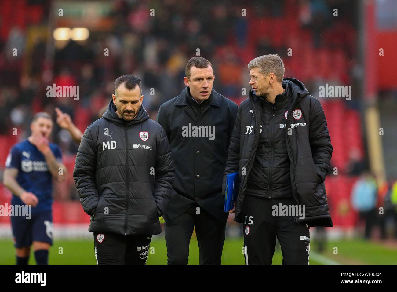 Oakwell Stadium, Barnsley, England - 10th February 2024 Neill Collins ...