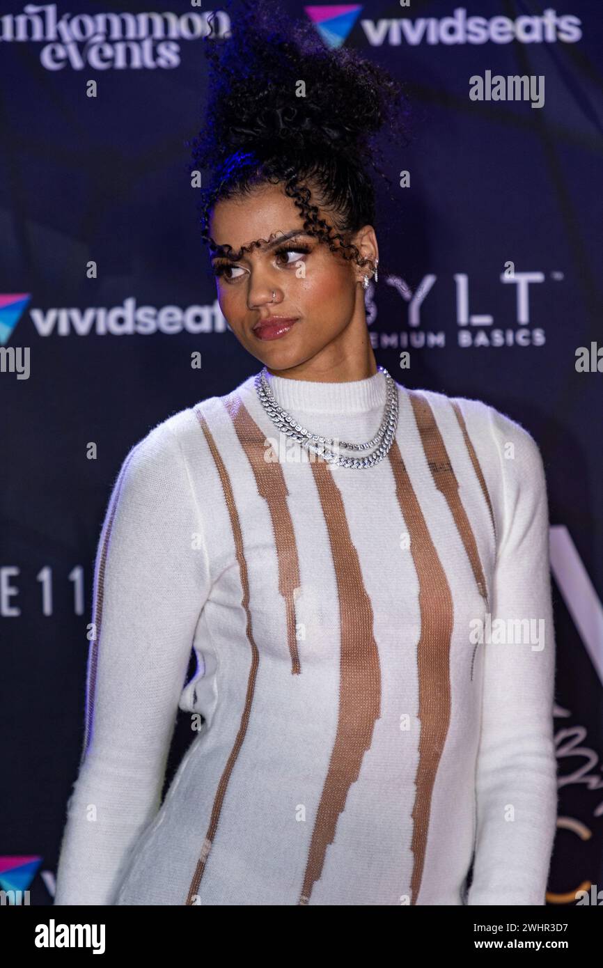 Las Vegas, NV, USA. 10th Feb, 2024. Rae Burrell pictured at the 2024 ...
