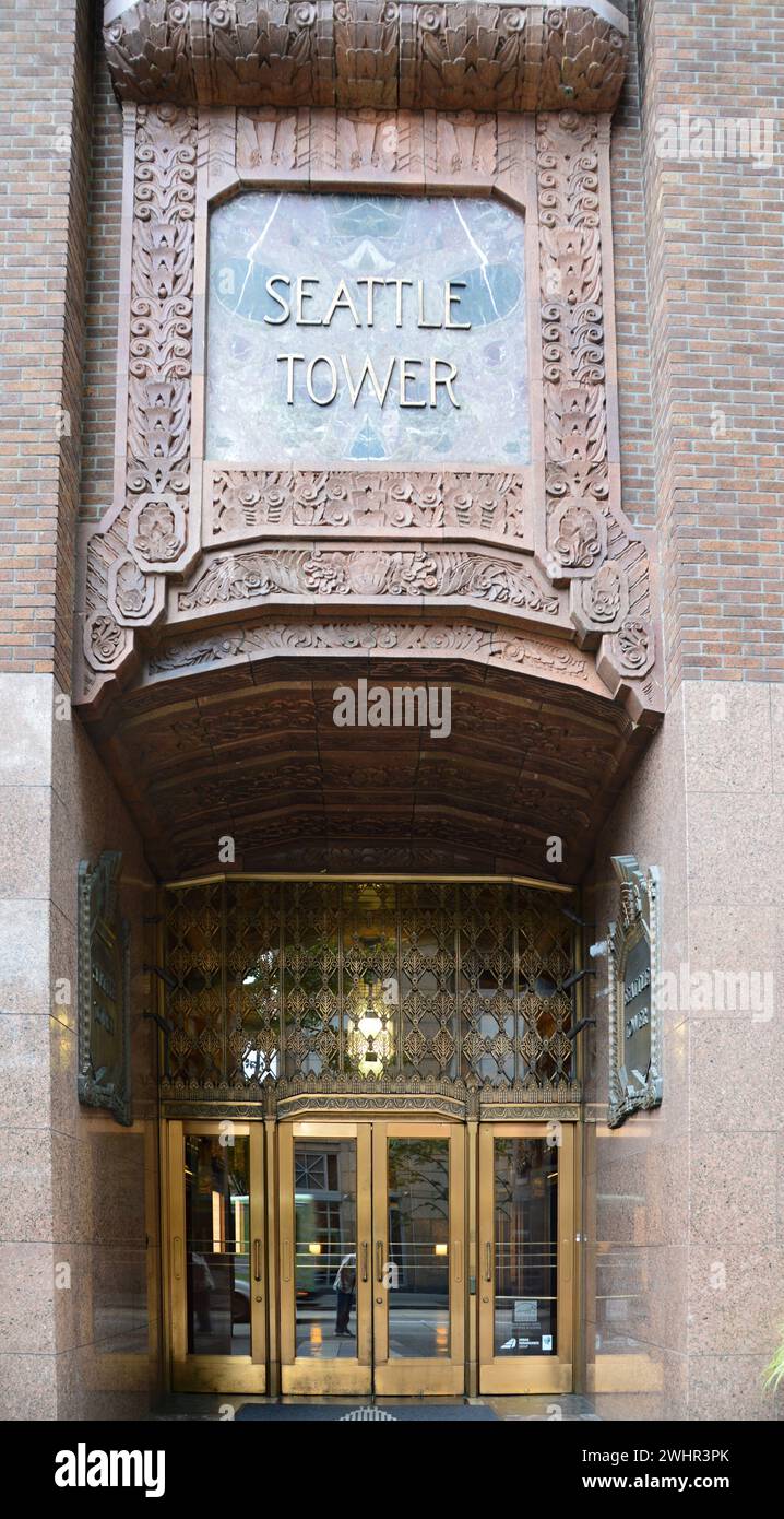 Historical Building in Downtown Seattle, Washington Stock Photo - Alamy