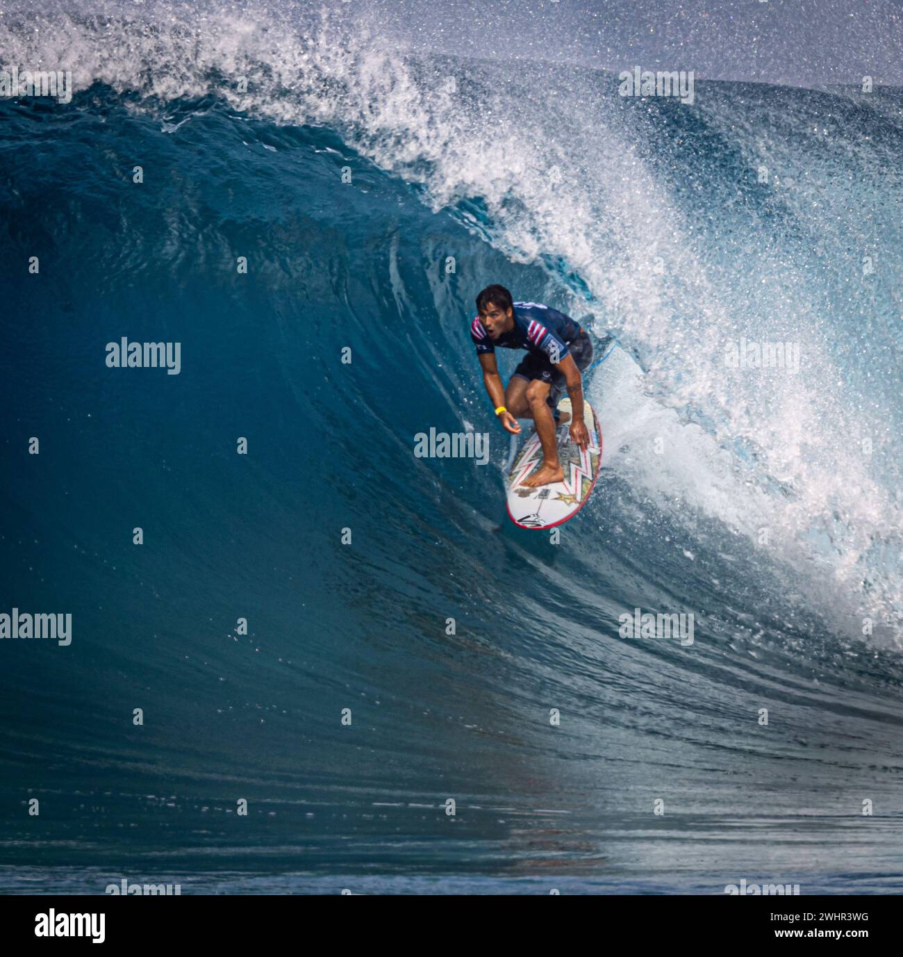 Haleiwa, HI, USA. 10th Feb, 2024. Mens Championship winner Barron ...